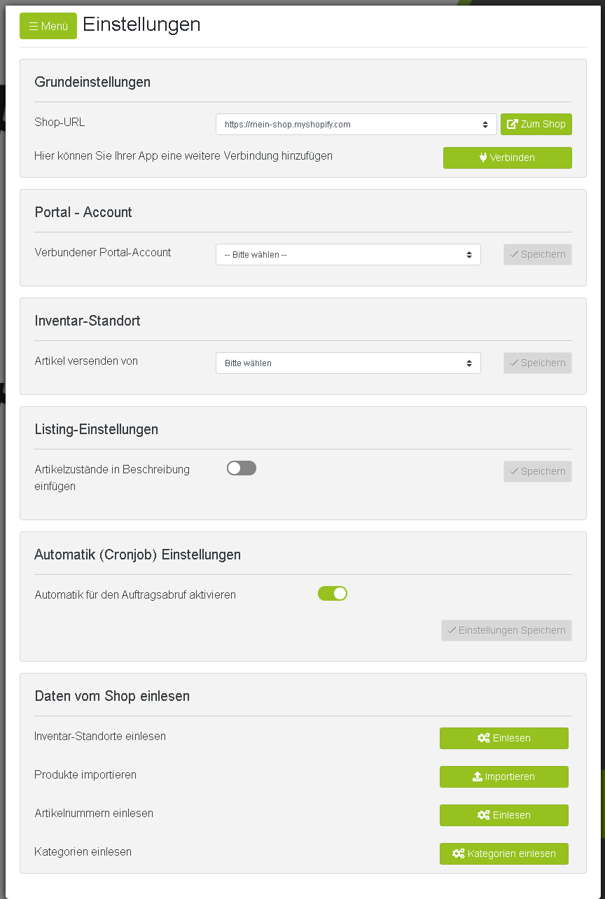 Shopify-App - Dreamrobot