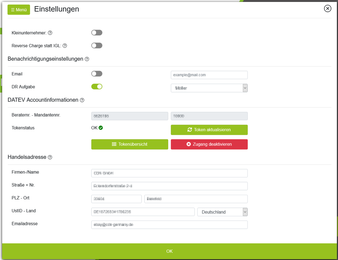 DATEV-App - Dreamrobot